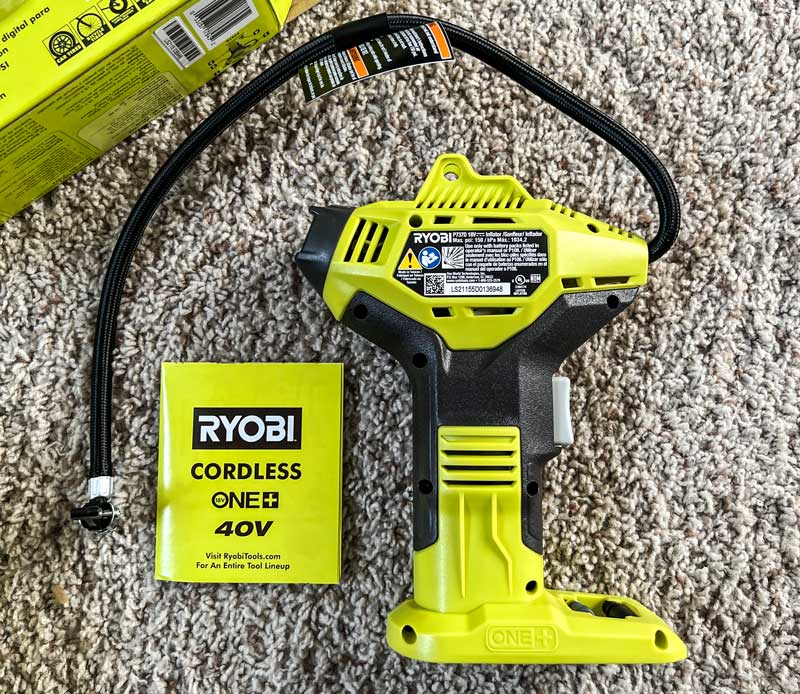 Ryobi Tire Inflator - I Bought It, Here Are My Thoughts On It