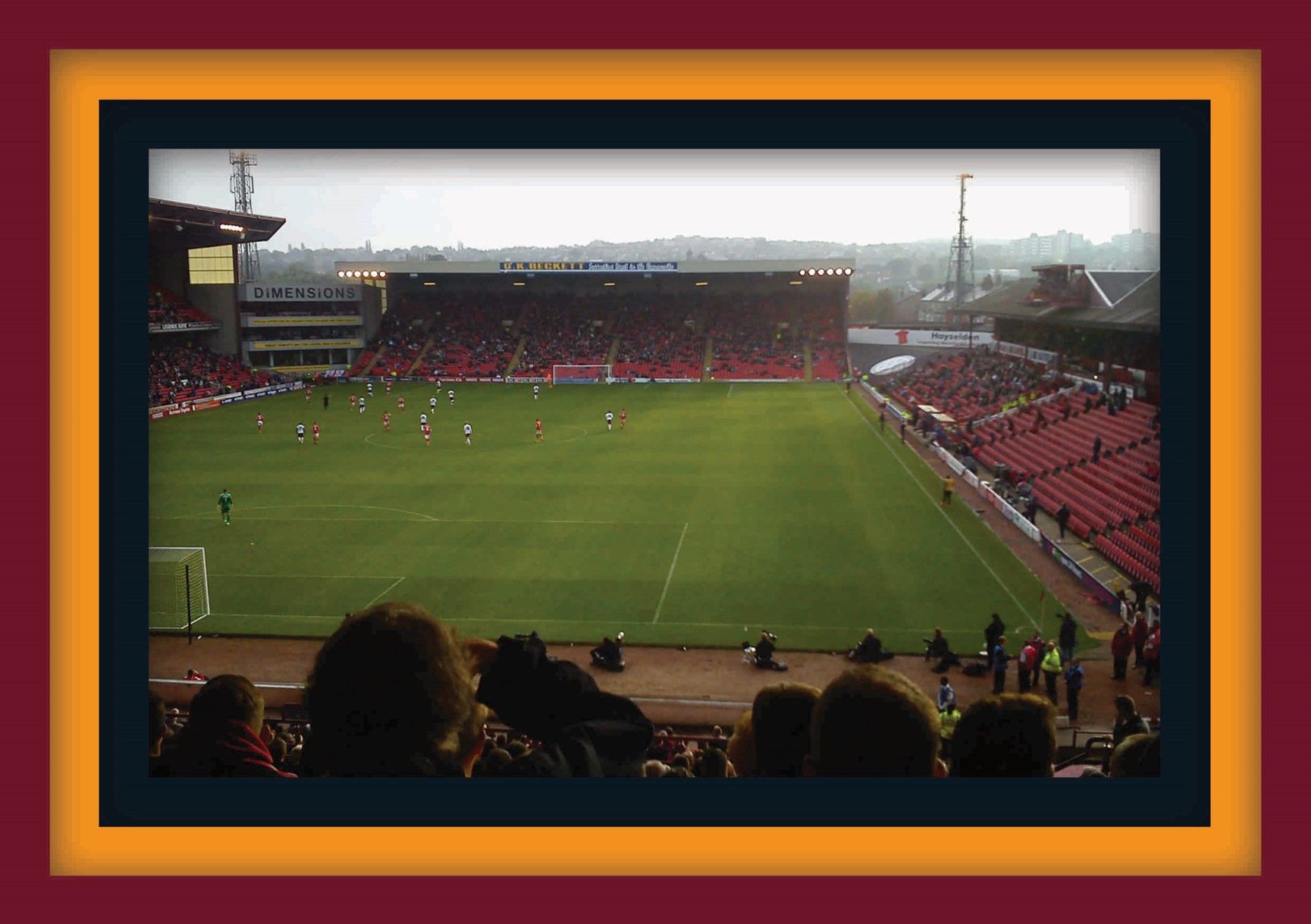 Railed Seating comes to Oakwell