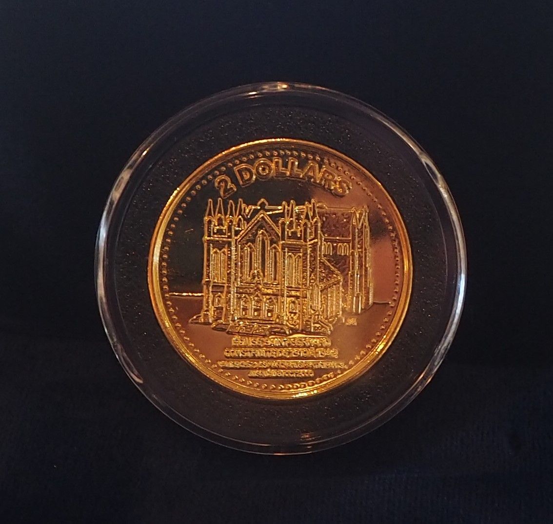 Gold-Plated Coin