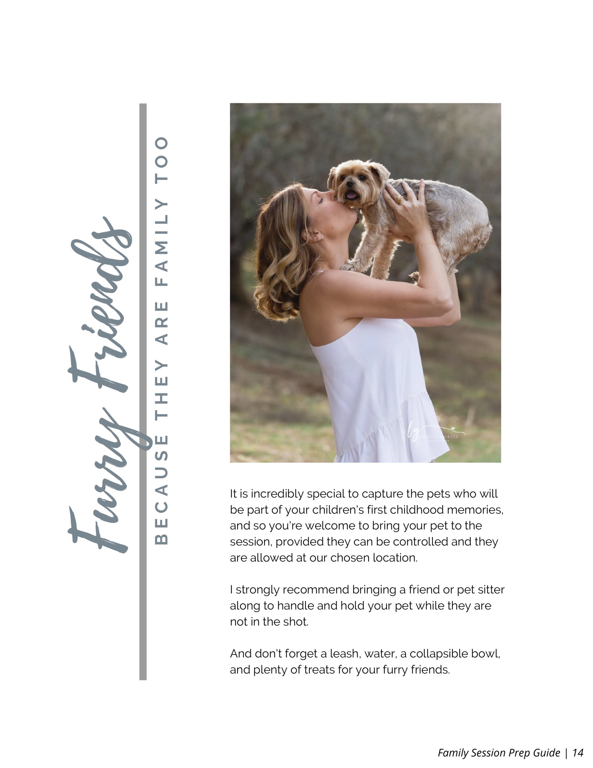 FAMILY PORTRAITS PREPARATION GUIDE