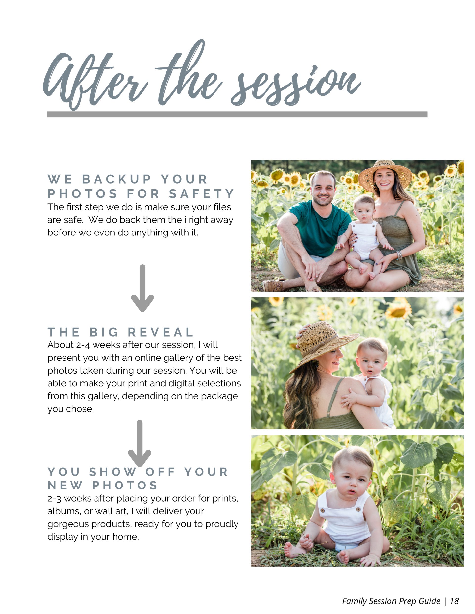 FAMILY PORTRAITS PREPARATION GUIDE
