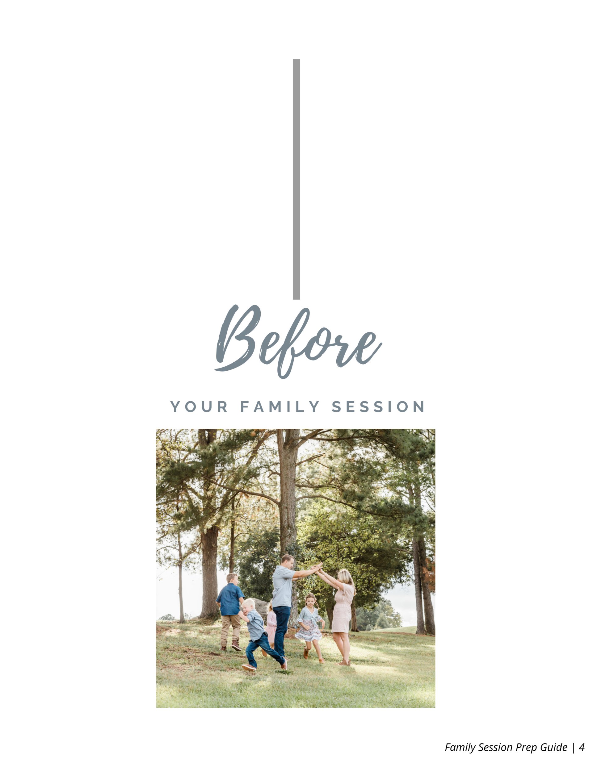 FAMILY PORTRAITS PREPARATION GUIDE