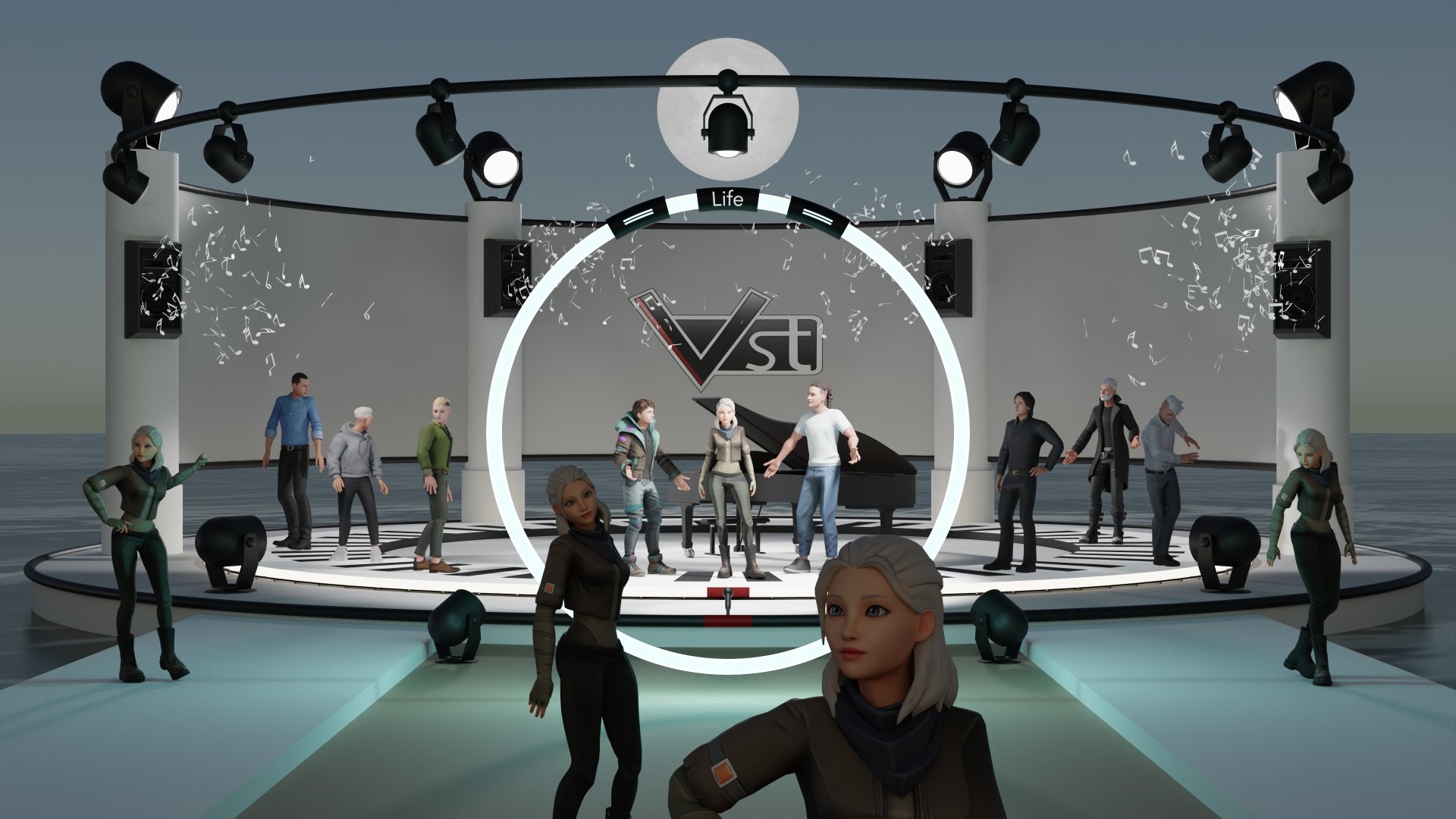 Vstreet a virtual high street and virtual world.