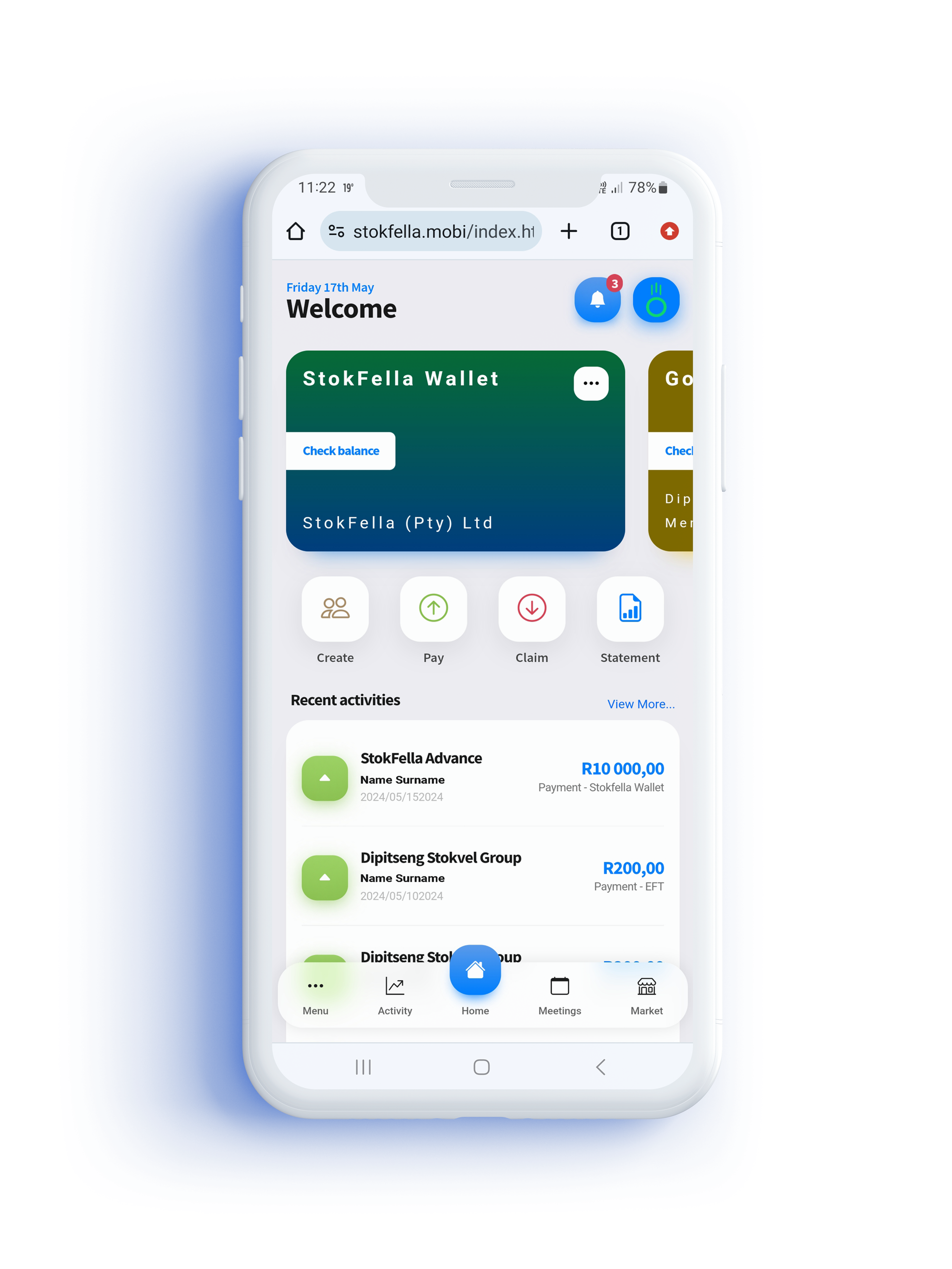 Digital Stokvel App | StokFella