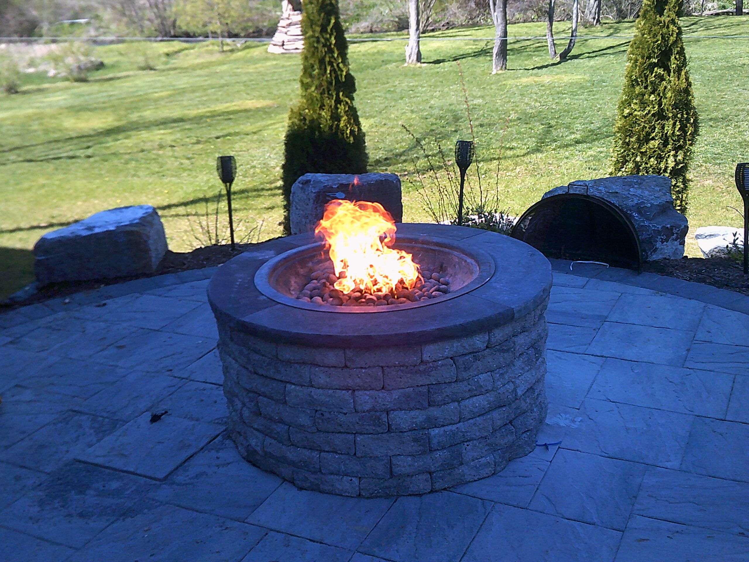 Custom Fire Pit Maintenance | Stone Line Sales | State College