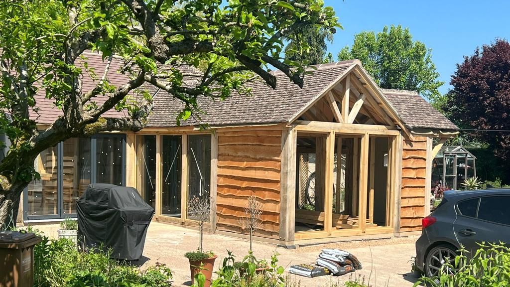 Discover the Art of Handcrafted Oak Buildings with Dan Dek