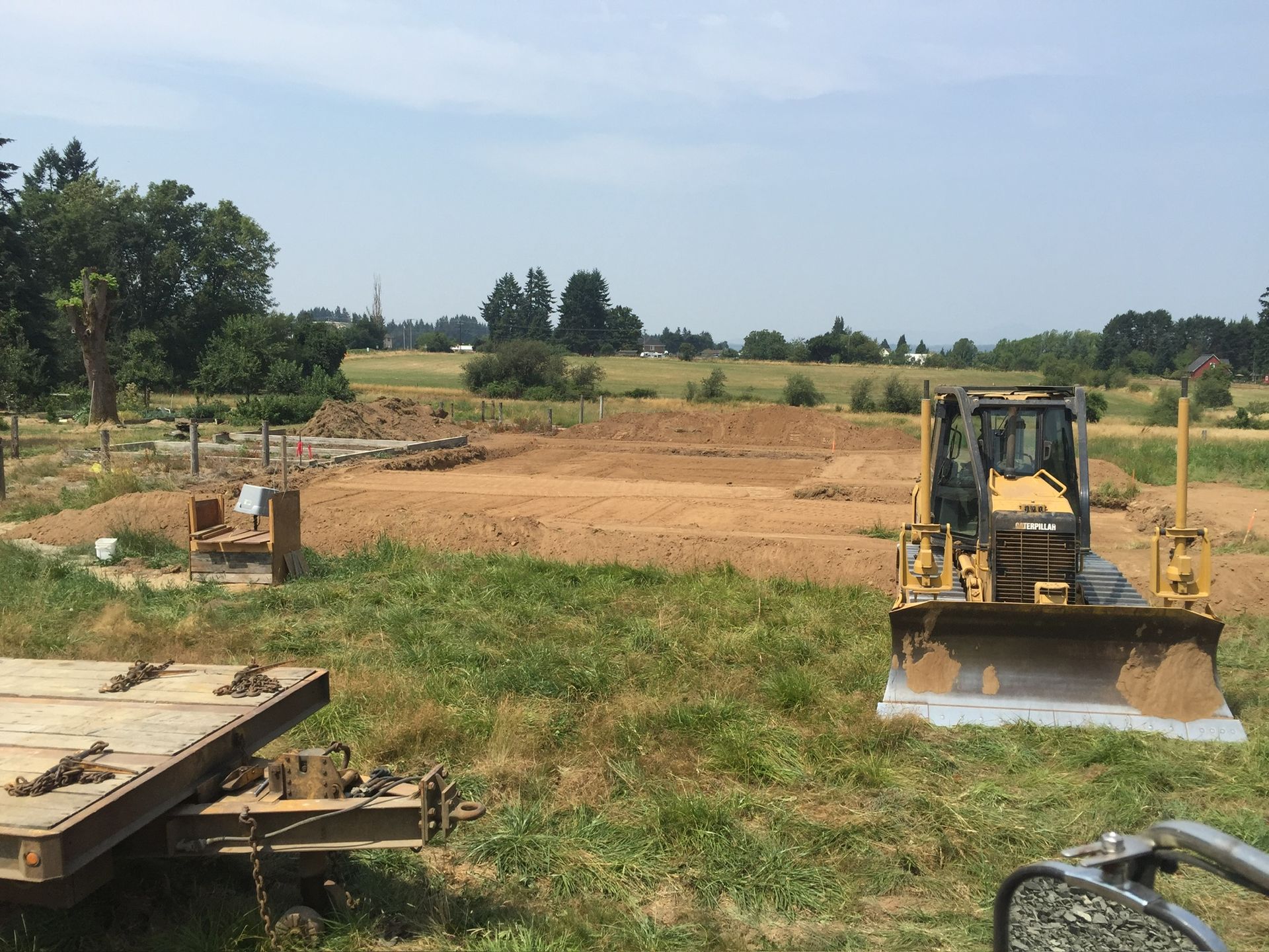 Land Preparation | Western Washington | Hogg's Metal Buildings & Septics