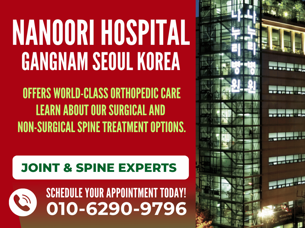 Effective Back Pain Treatment in Gangnam, Seoul | Nanoori Hospital
