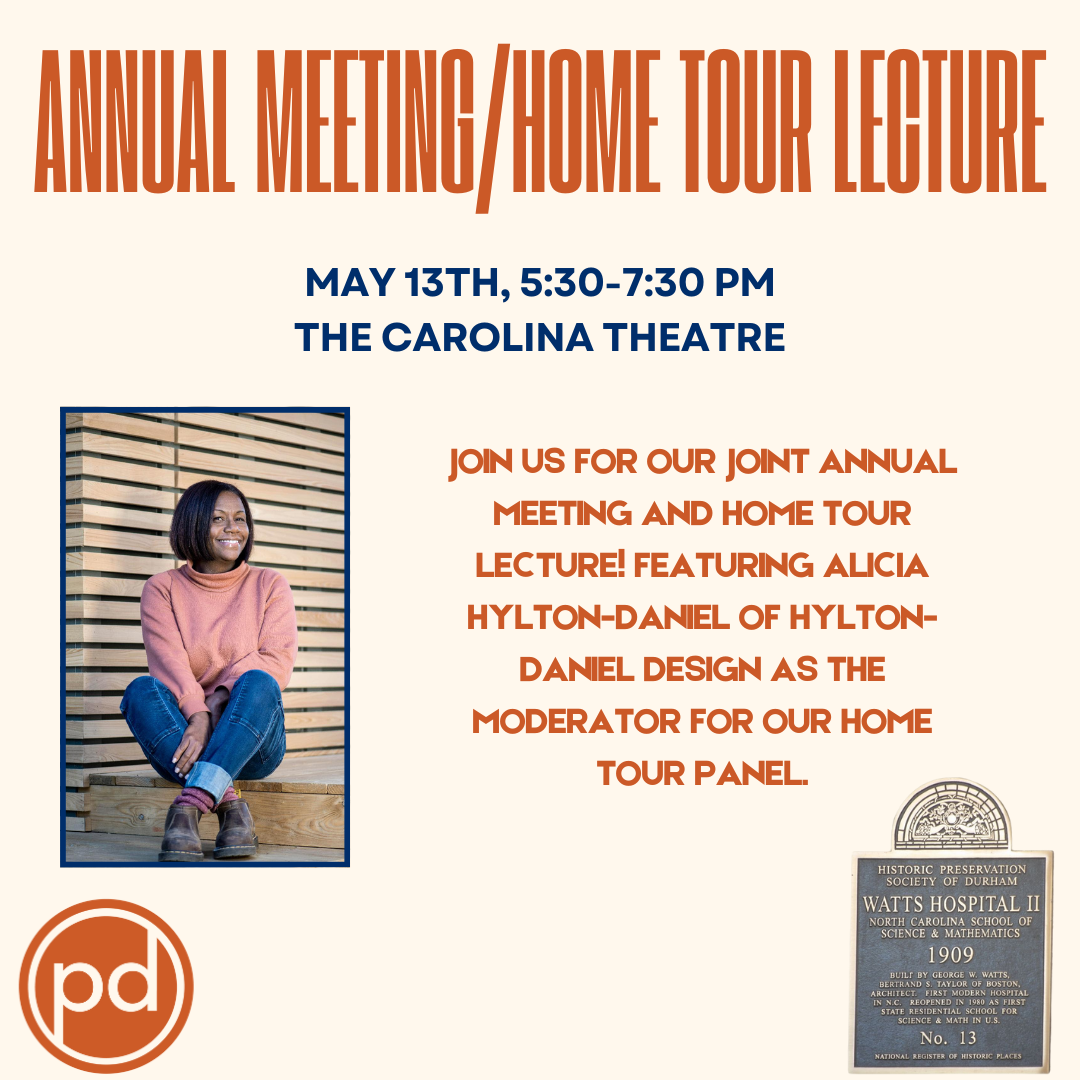 2025 Annual Meeting and Home Tour Lecture