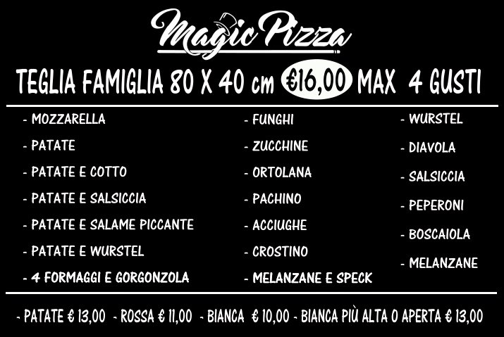 Pizza ai funghi | Valmontone (RM) | Pizzeria Magic Pizza