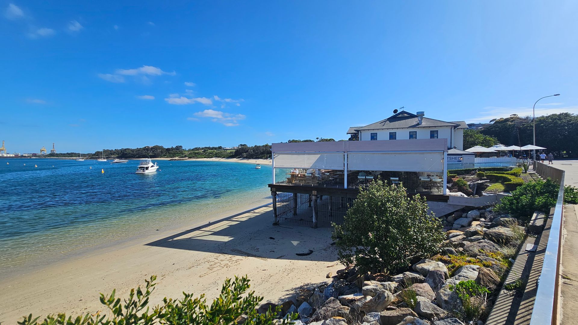The Boatshed La Perouse for a Spring Sunday morning breakfast