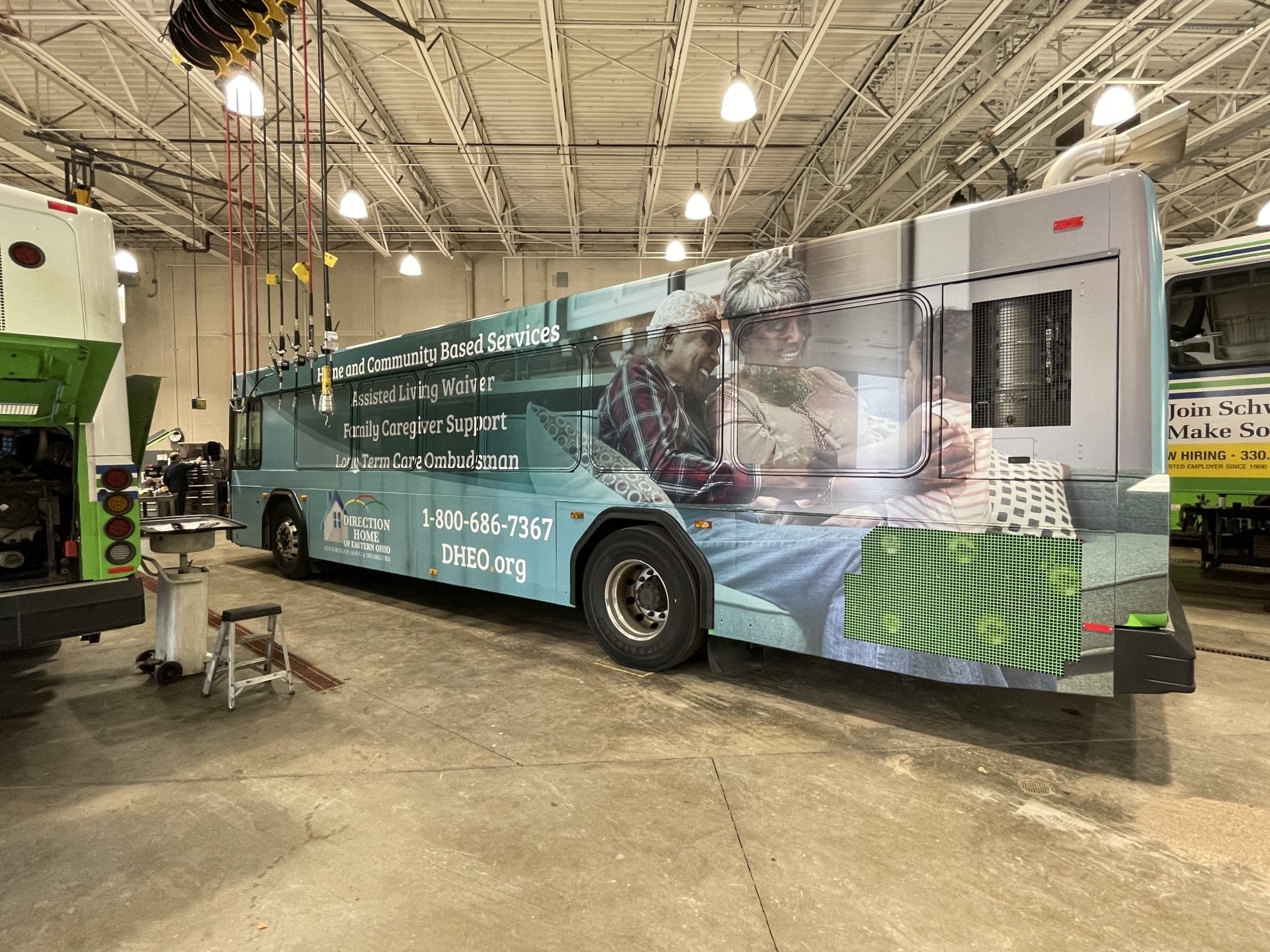 Bus Graphics, Custom Bus Wraps | Cleveland OH