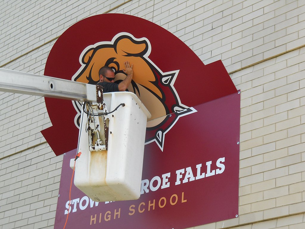 School Signs & Graphics, University Signage | Akron OH