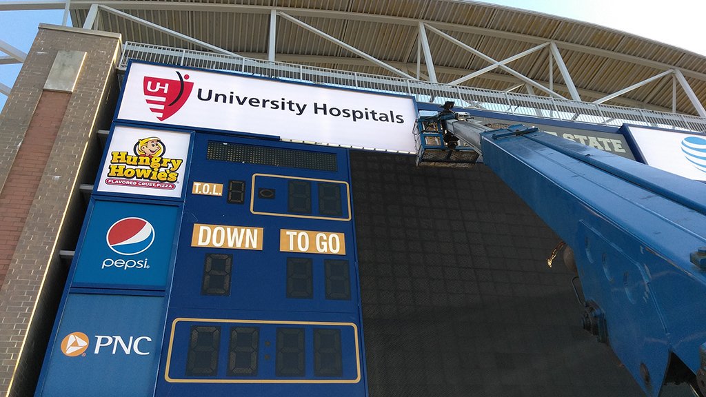 School Signs & Graphics, University Signage | Akron OH