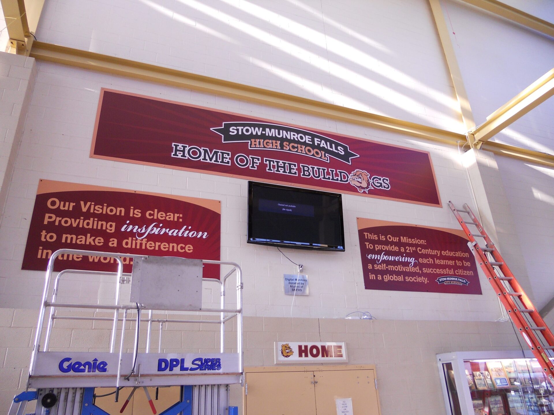 School Signs & Graphics, University Signage | Akron OH