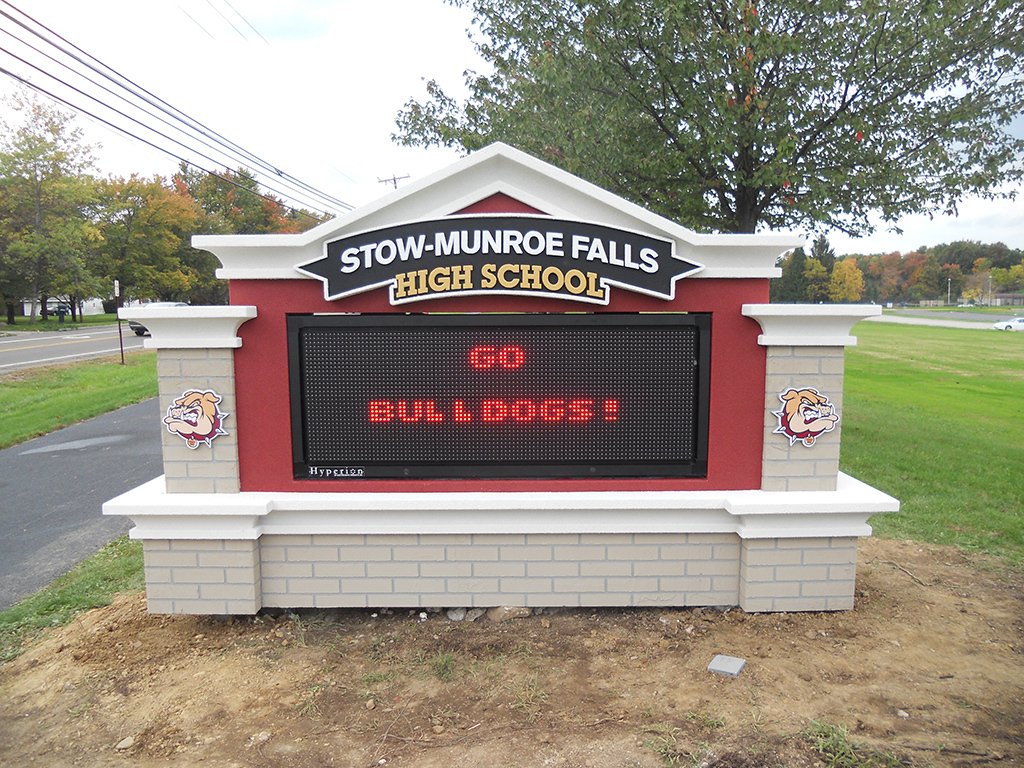 School Signs & Graphics, University Signage | Akron OH