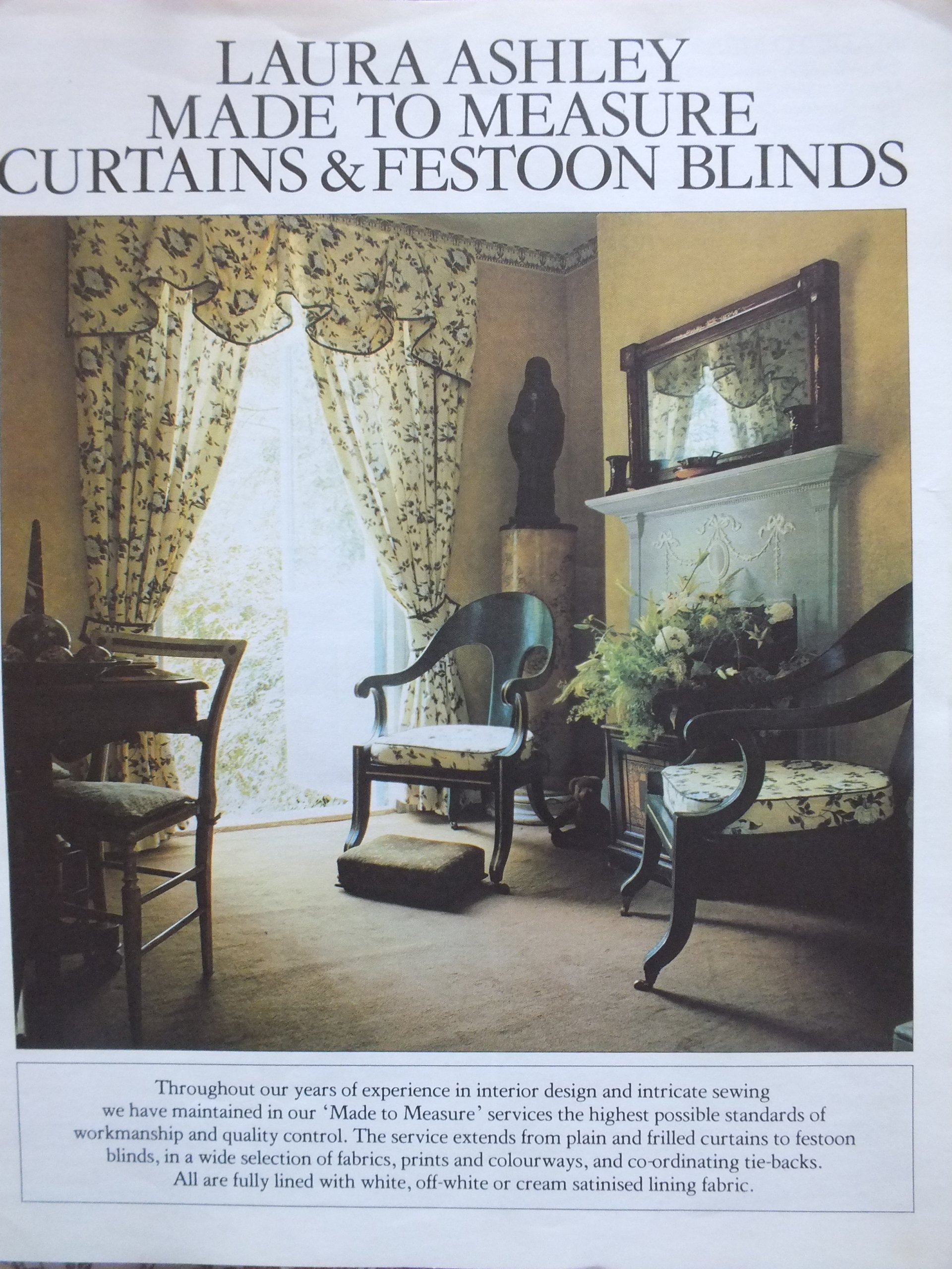 Vintage Laura Ashley Home Furnishings & Decorative Items Archive