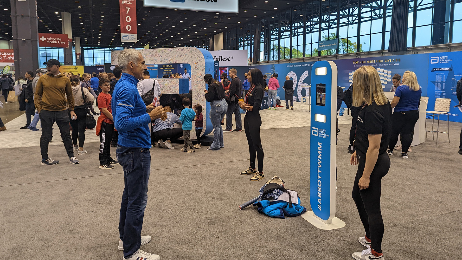 Abbott World Marathon Photo Booth