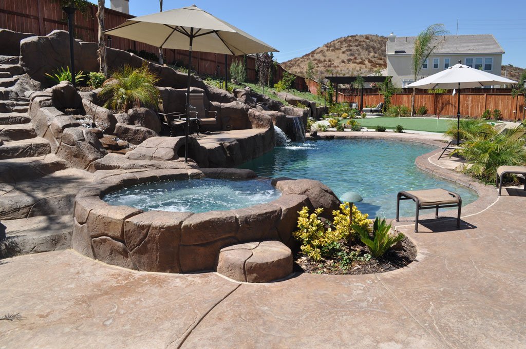 Custom Rock Pools Design - NatureScape Pools