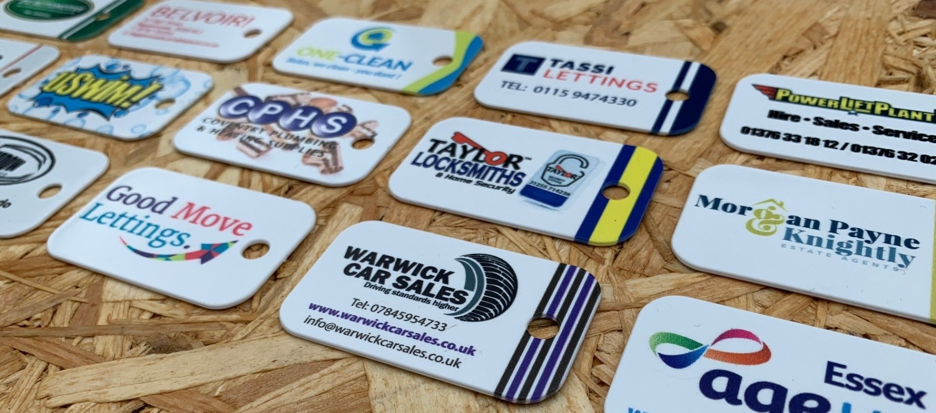 Promotional Keyrings UK | Printed Business Key tags