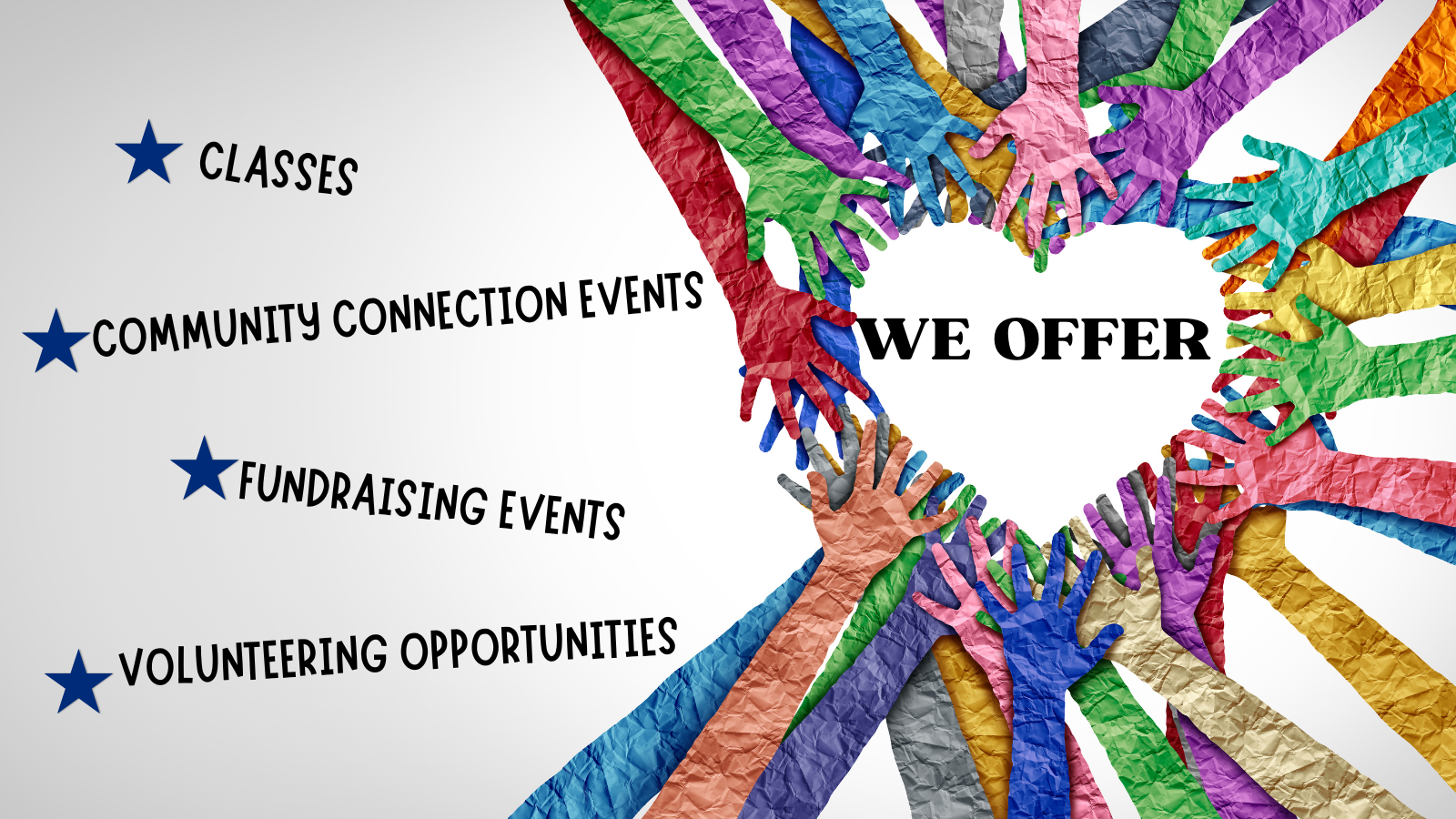 We Offer