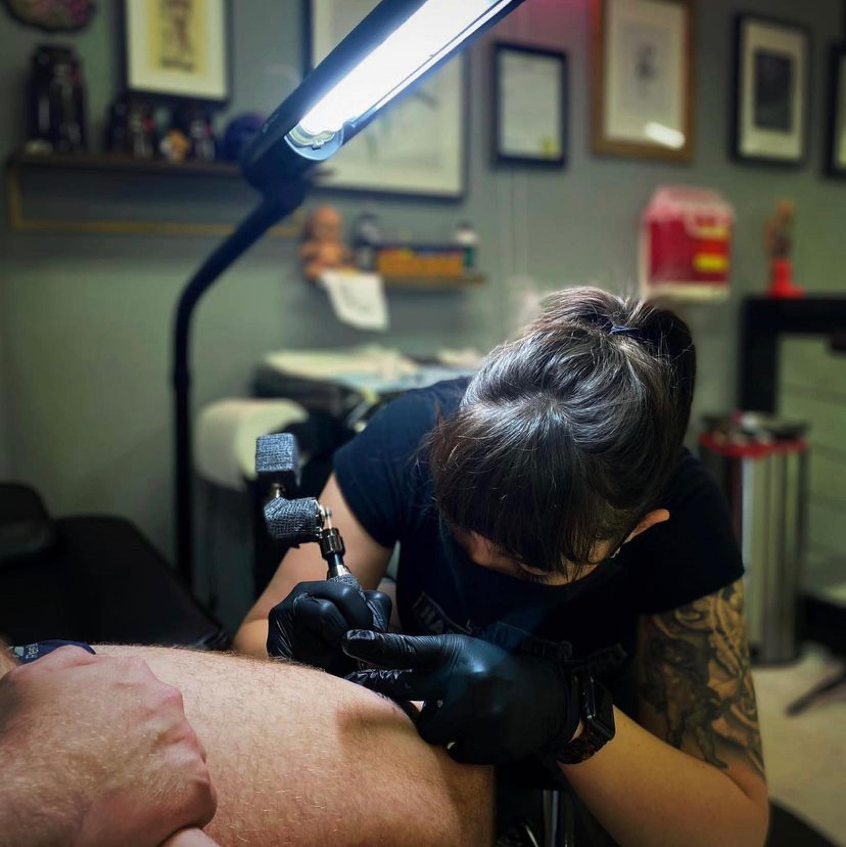 Tattoo Artist Mandy Arnold Mo Transcendent Tattoo Collective