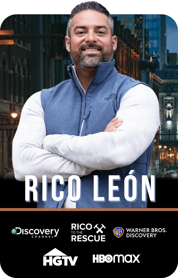 Meet Rico León, ‘Rico to the Rescue’ Host and Renovation Rescuer