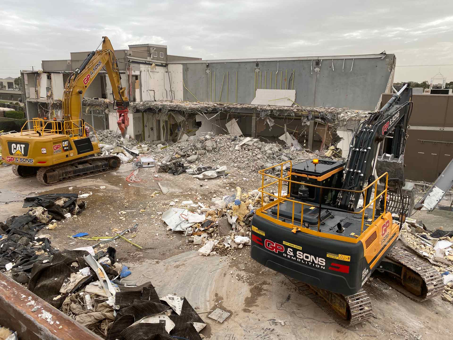 Demolition Services | GP & Sons Demolition