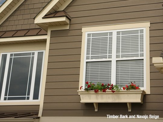 SIDING AND TRIM COLOR COMBINATIONS