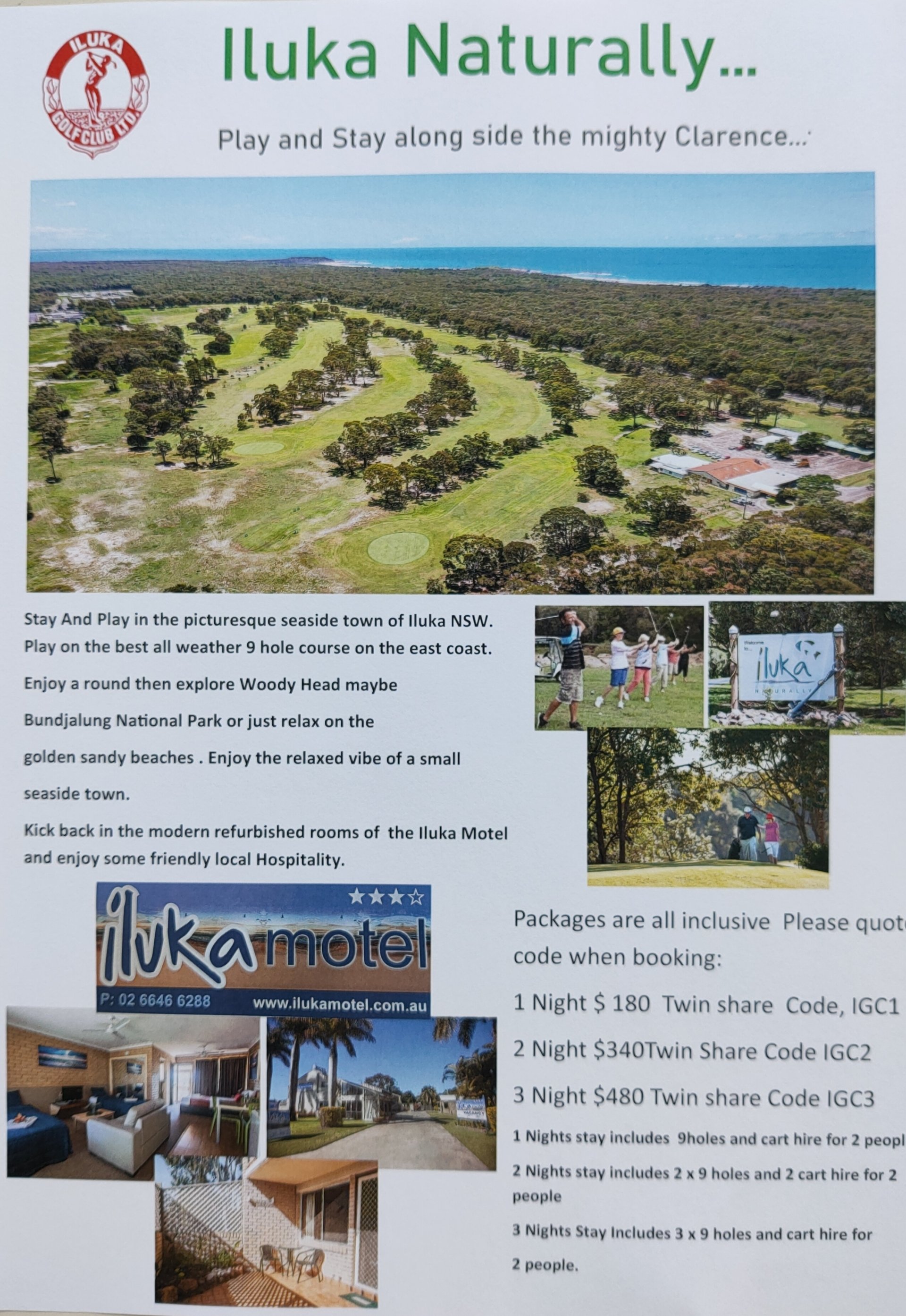 Golf Club, Golf Course, Events, Driving Range and Restaurant | Iluka