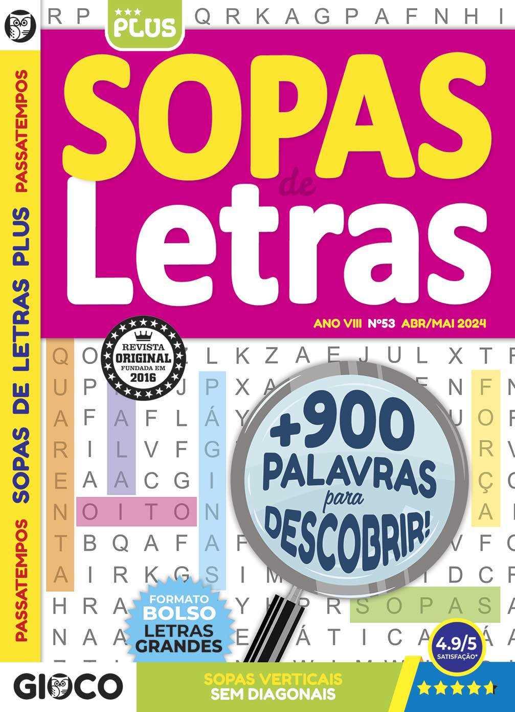 Editora Revistas de Passatempos, Palavras Cruzadas e Sopas de Letras