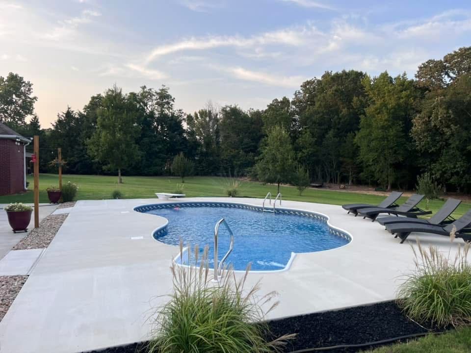 Swimming Pool Installations | Sunset Pool + Patio | North Mississippi
