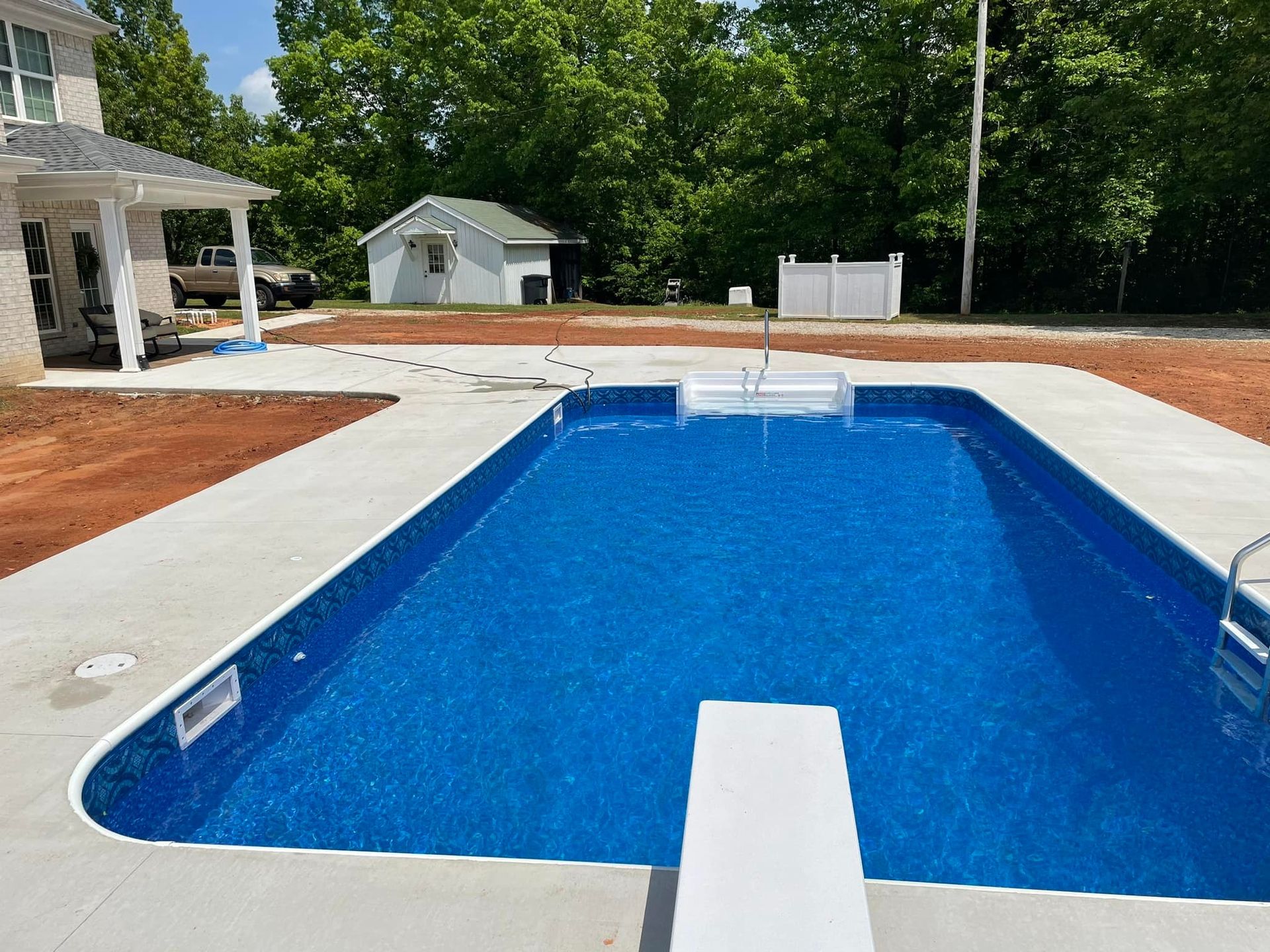 Swimming Pool Installations | Sunset Pool + Patio | North Mississippi