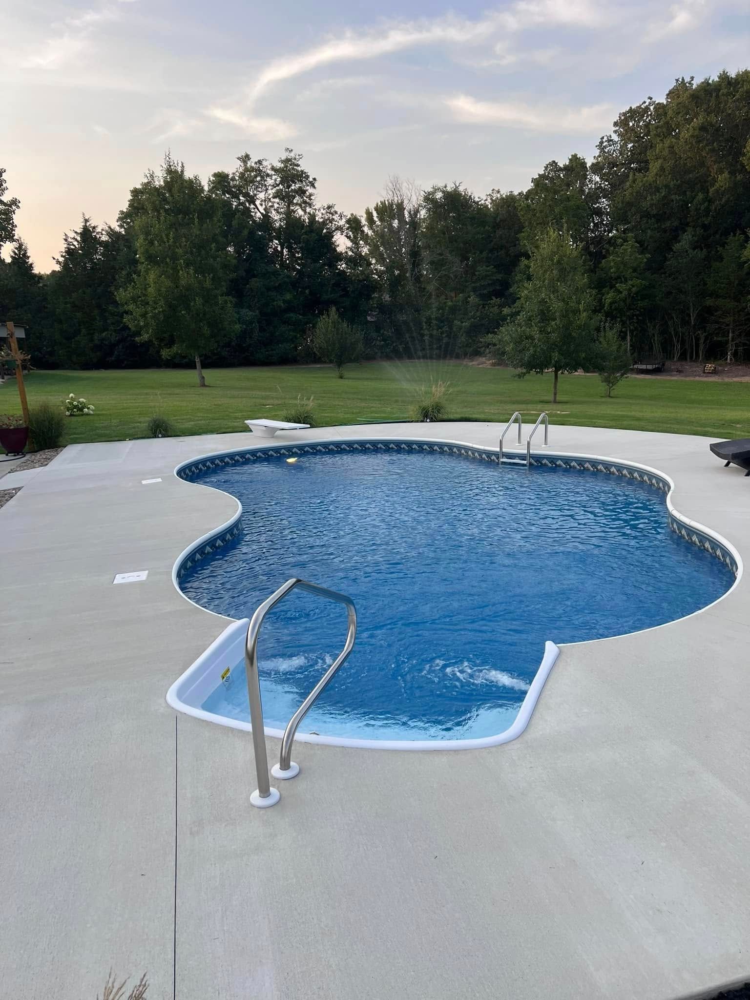 Swimming Pool Installations | Sunset Pool + Patio | North Mississippi
