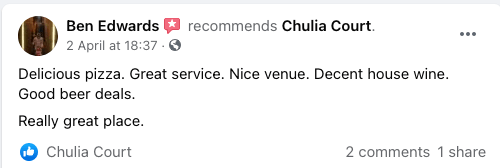 CHULIA COURT MENU - BEST NORTH INDIAN CUISINE IN GEORGE TOWN