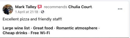 CHULIA COURT MENU - BEST NORTH INDIAN CUISINE IN GEORGE TOWN