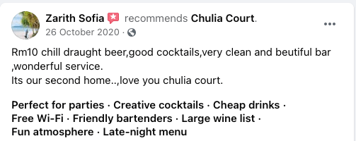 CHULIA COURT MENU - BEST NORTH INDIAN CUISINE IN GEORGE TOWN