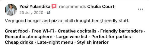 CHULIA COURT MENU - BEST NORTH INDIAN CUISINE IN GEORGE TOWN