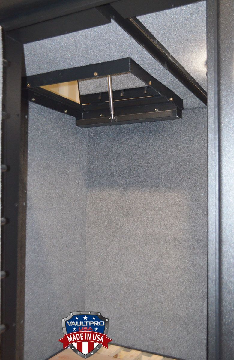 Custom Walk in Vaults and Secret Safe Rooms made in USA
