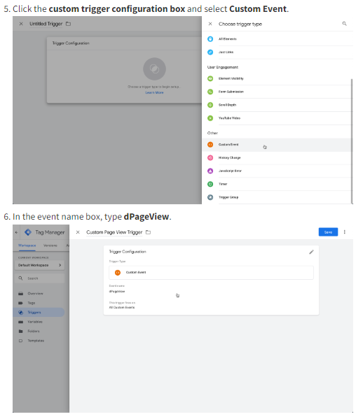 Google Tag Manager Tracking