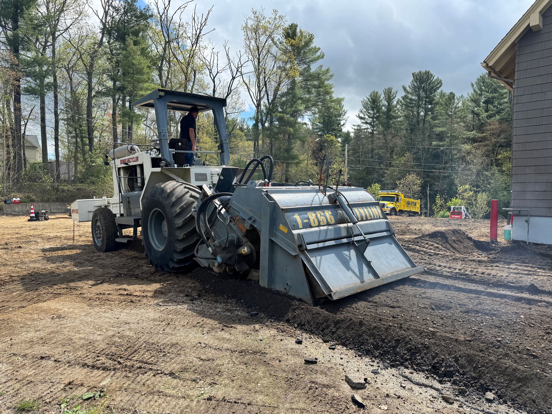 Reclamation & Pulverizing | City Line Paving | Central Massachusetts