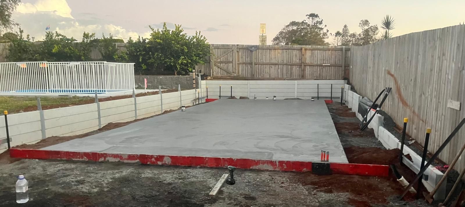 Retaining Wall in the Northern Rivers | ZBM Constructions