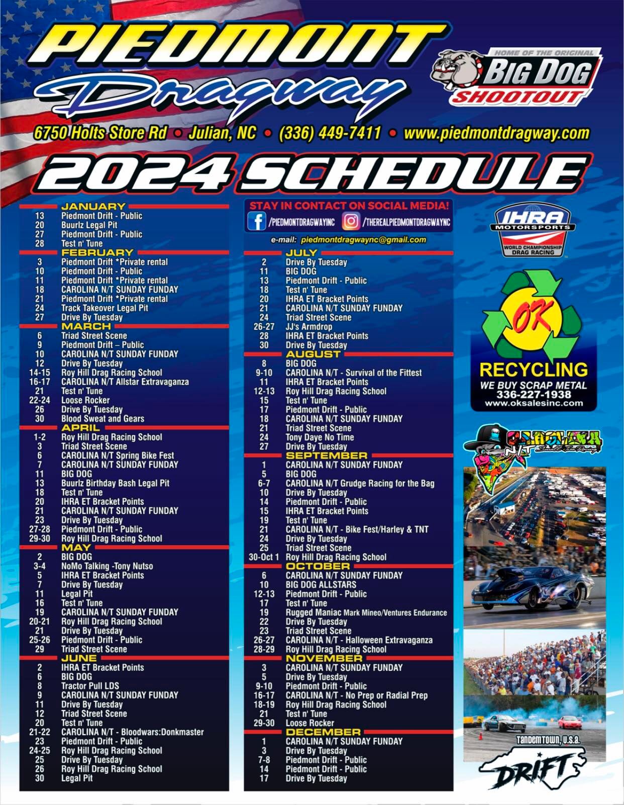 Car Racing Events | Julian, NC | PDI