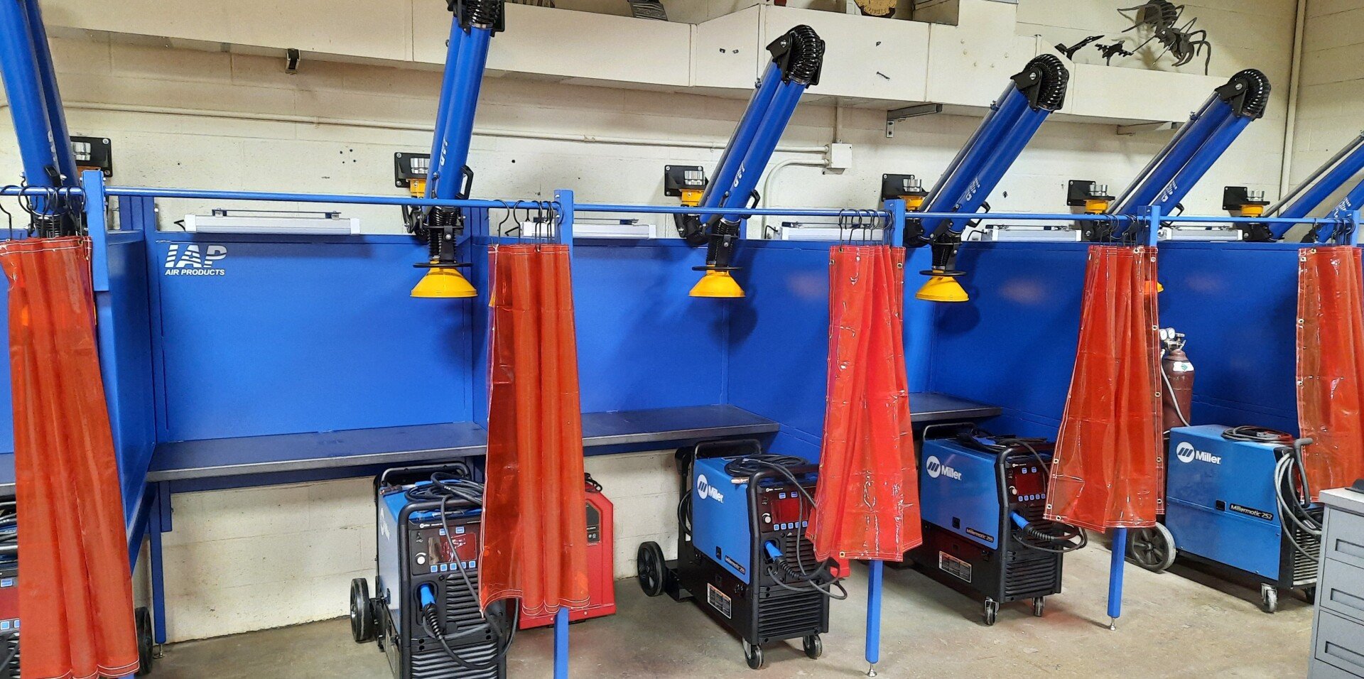 Weld Booth Supply Duct Welding Fume Extraction Systems | Safe