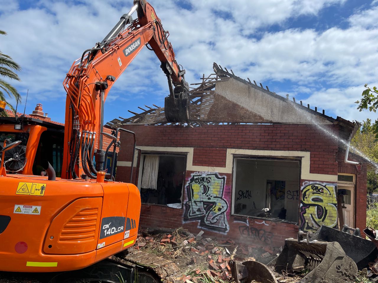 Red Brick Demolition
