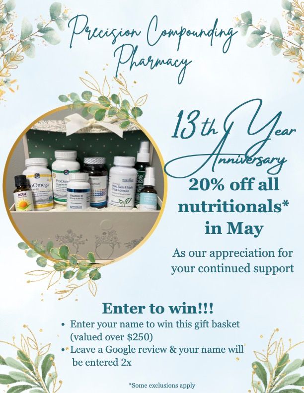 Precision Compounding Pharmacy, Inc. - Omaha, NE - Monthly Specials