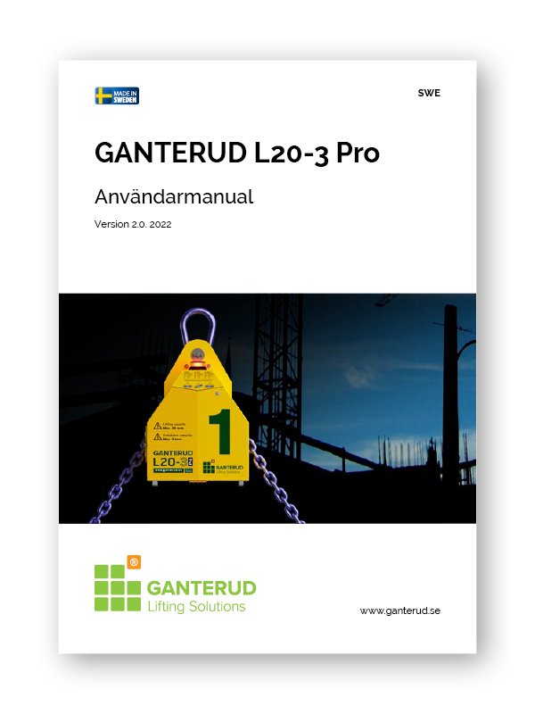Ganterud Lifting Manuals | User-Friendly Guides