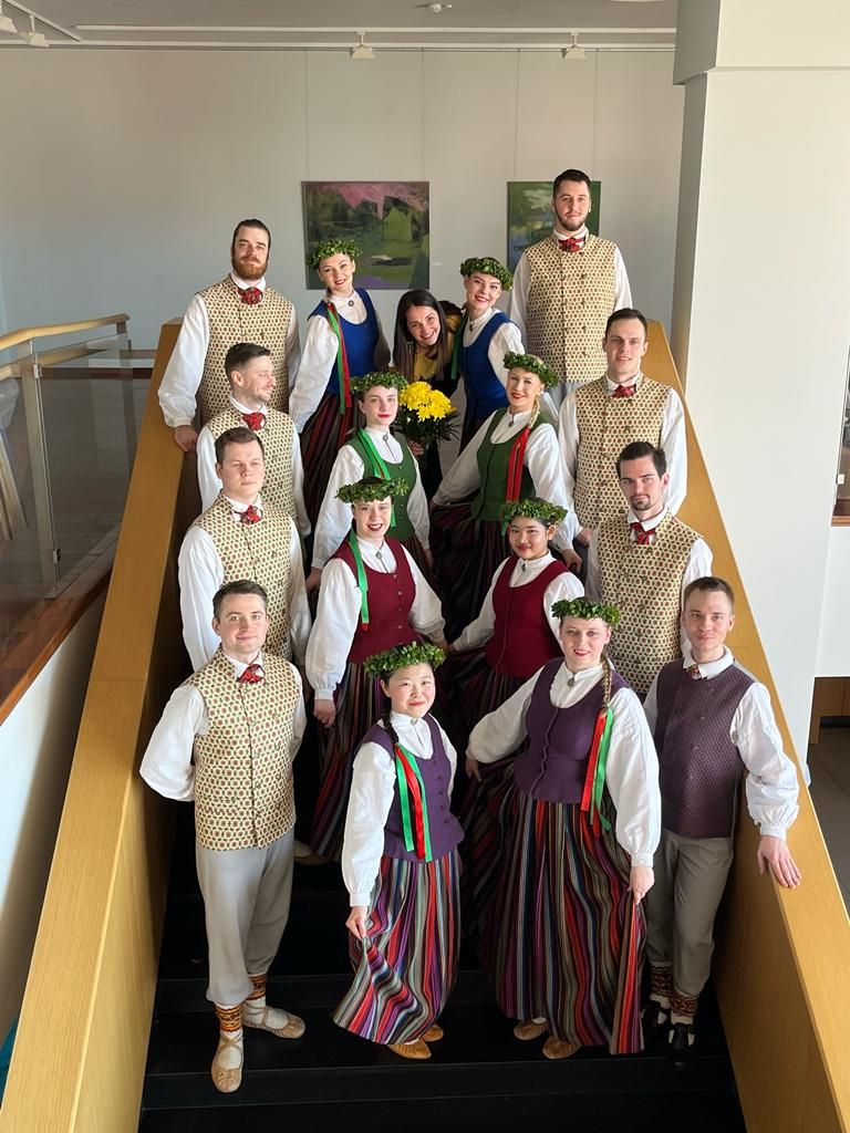 Ventspils Augstskolas jauniešu deju kolektīvs “Strautuguns” iegūst ceļa ...