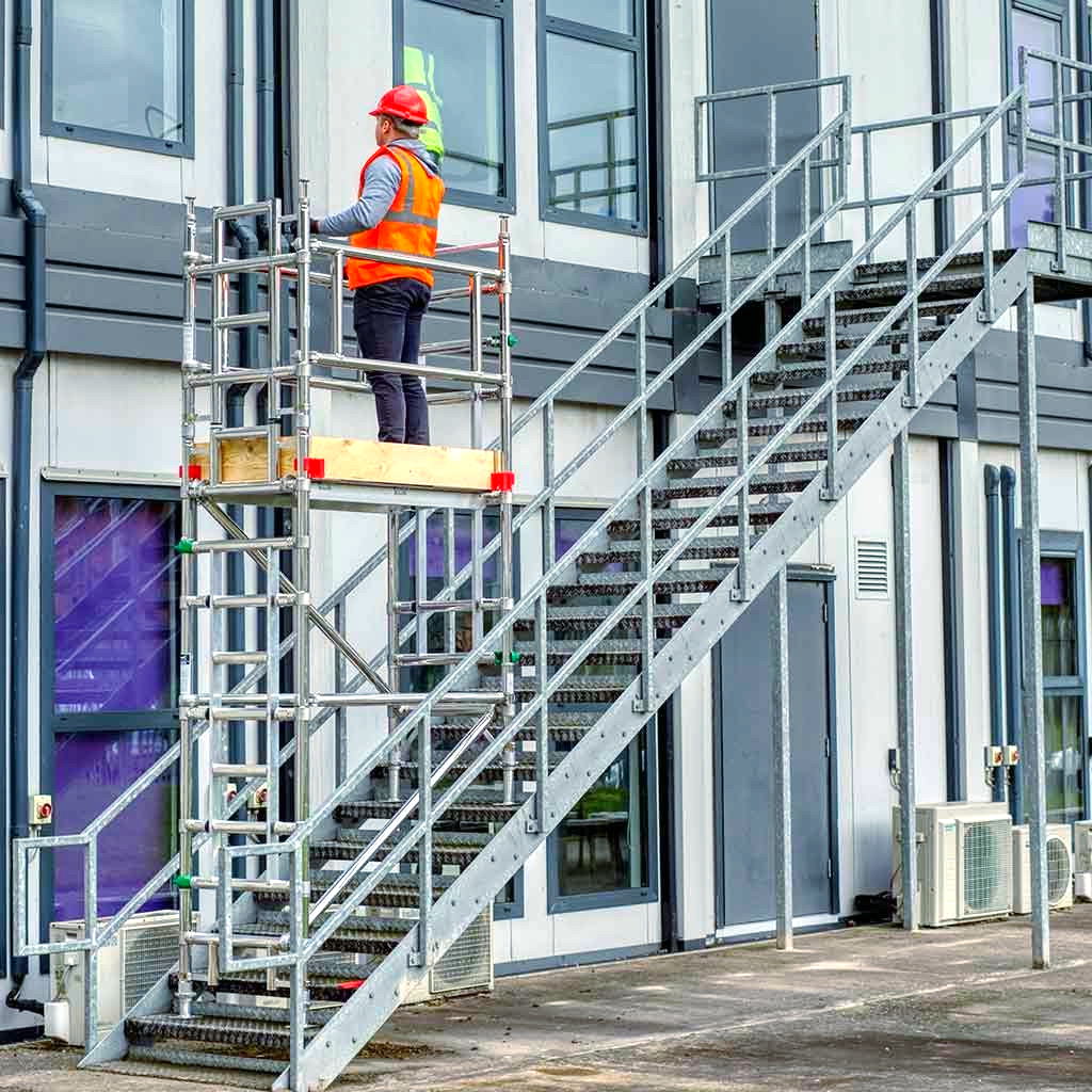 Stair Access Scaffolding Hire Brisbane | Brisbane Scaffolding Co.