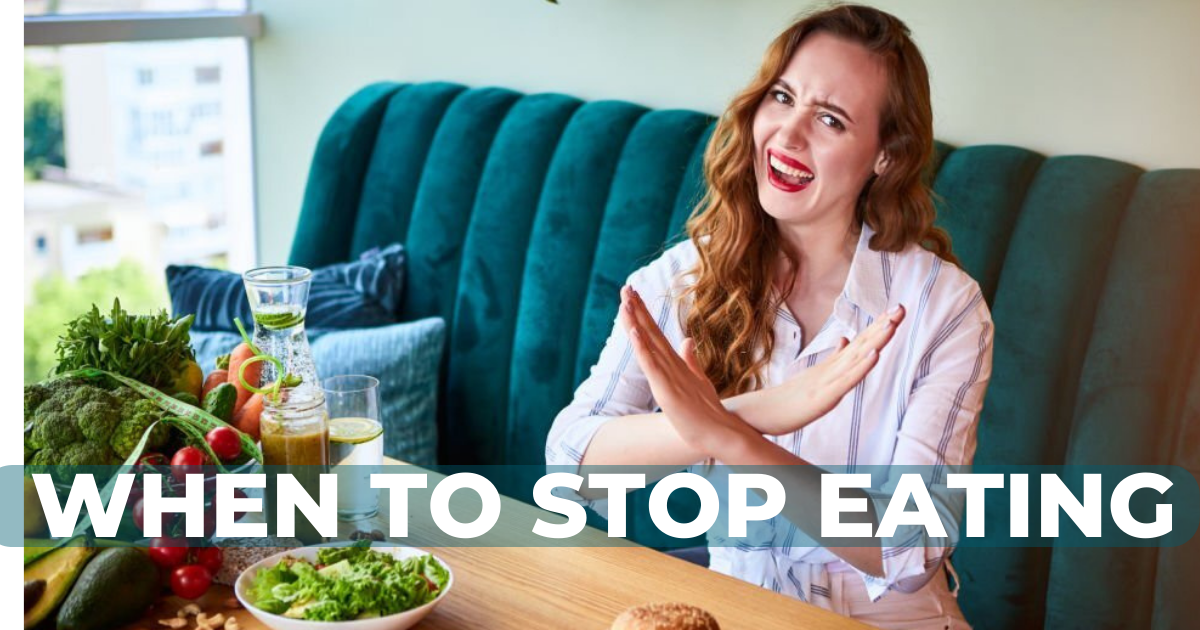 The Almost Unknown Secret To Knowing When To Stop Eating